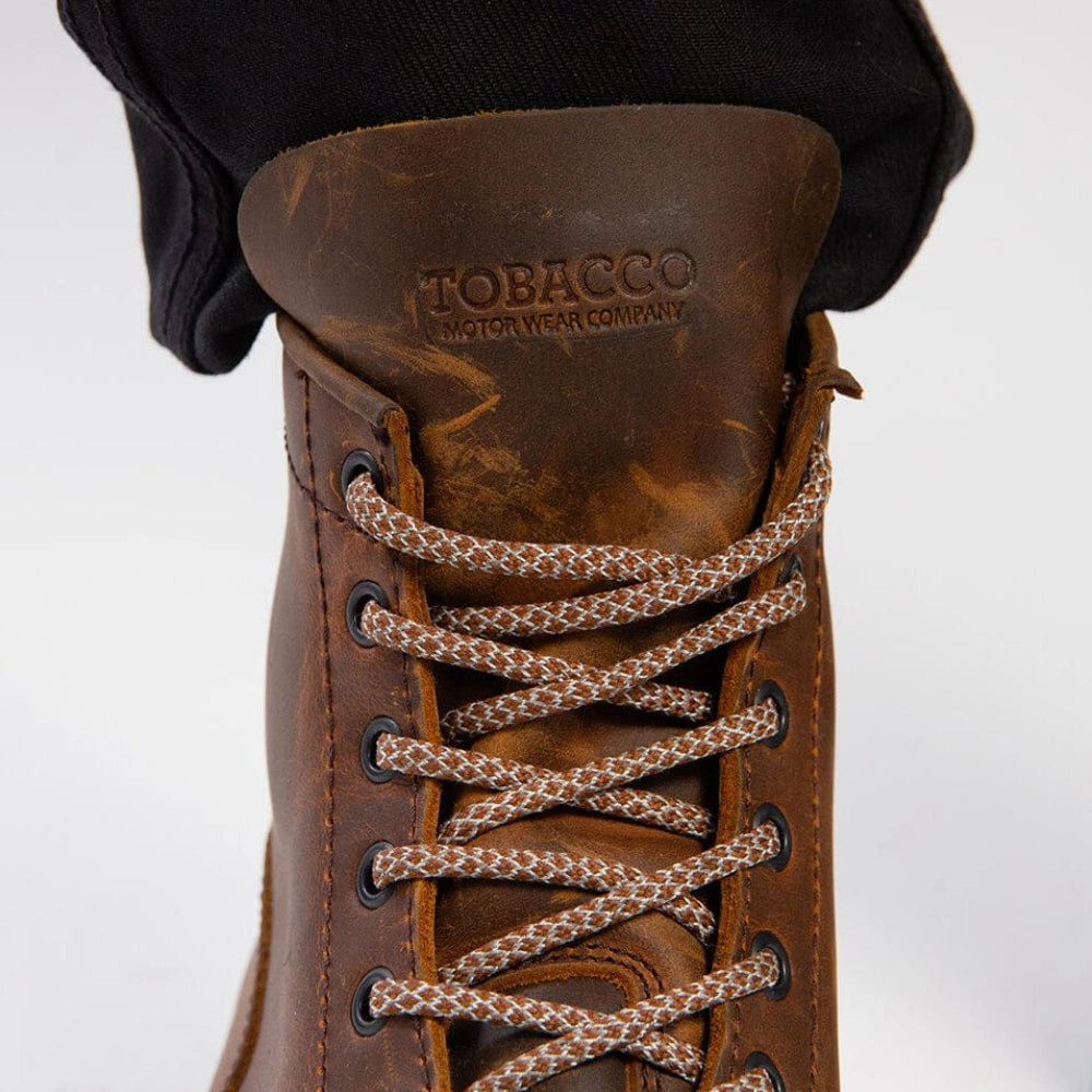 Tobacco Maverick Moto Boots - Amber. Hardened Toe and Heel Tobacco Maverick Moto Boots - Amber. Hardened Toe and Heel